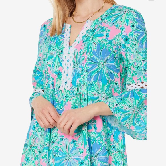 Lilly Pulitzer | Tops | Lilly Pulitzer Hollie Tunic Soleil Pink Good ...